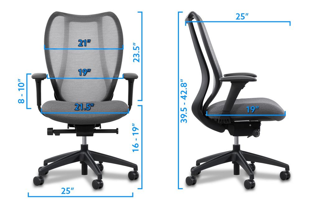 BTOD Duolc Mesh Back Ergonomic Chair