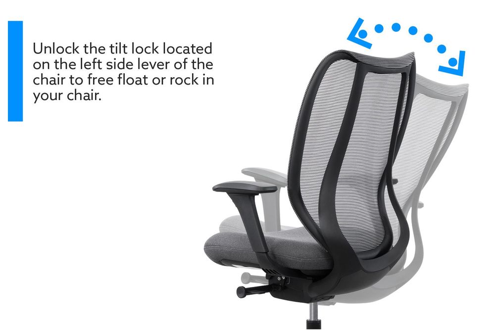 BTOD Duolc Mesh Back Ergonomic Chair
