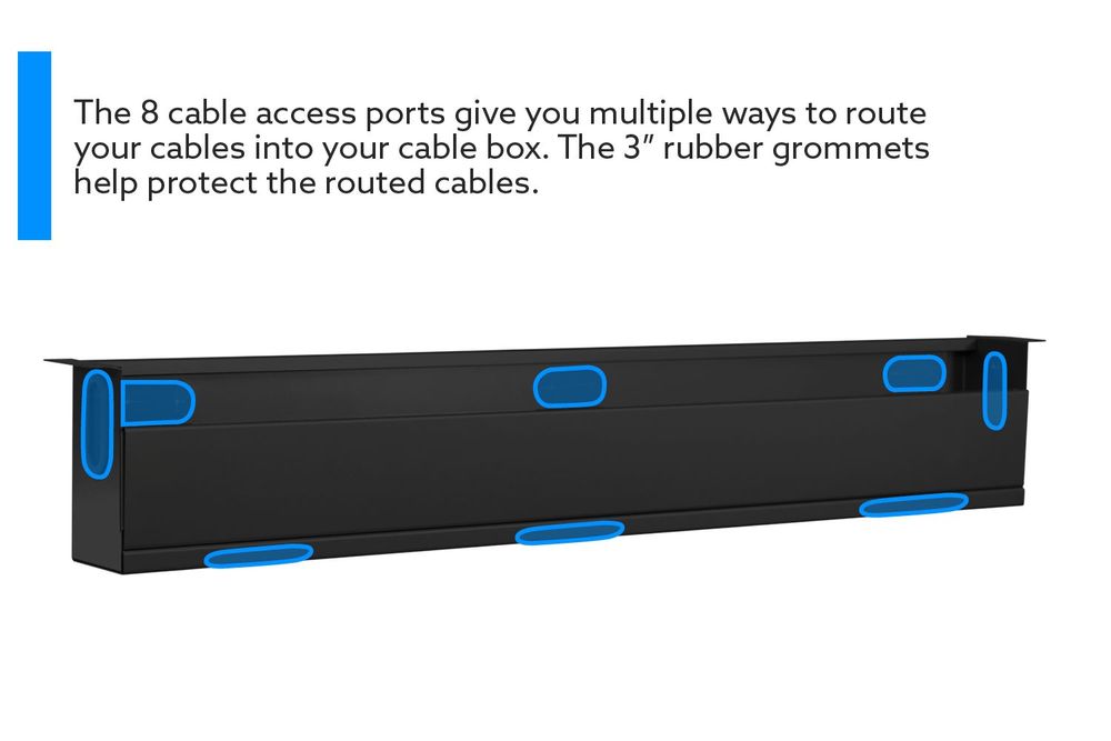 BTOD Ultimate Under Desk Cable Management Box