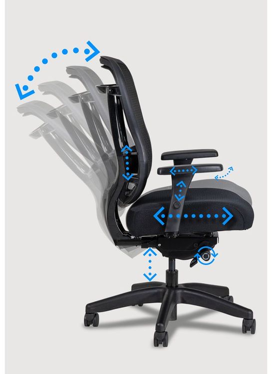 BTOD Akir Mesh Back Ergonomic Chair