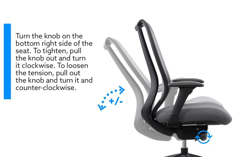 BTOD Duolc Mesh Back Ergonomic Chair
