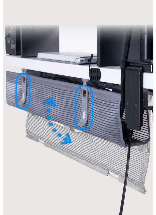Humanscale NeatTech Under Desk Cable Management System