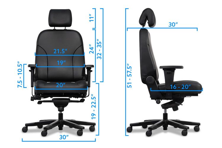 NightWatch CMDR 24 Hour Intensive Use Office Chair - 400 lbs.