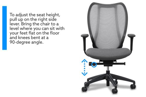BTOD Duolc Mesh Back Ergonomic Chair