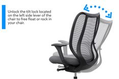 BTOD Duolc Mesh Back Ergonomic Chair